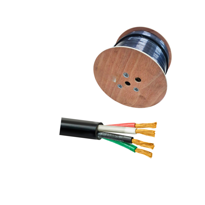 Cable Encauchetado 4x16 , Por Metro - Electrónica Continental